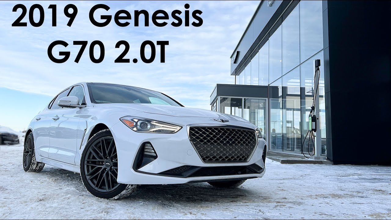 2019 Genesis G70 2.0T Elite- Walkaround, Interior and Exterior Details ...