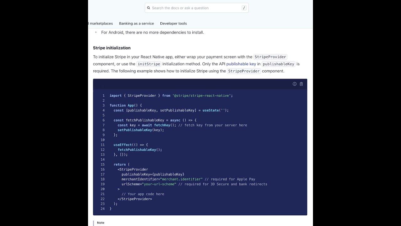Mobile payments with the Stripe React Native SDK - YouTube