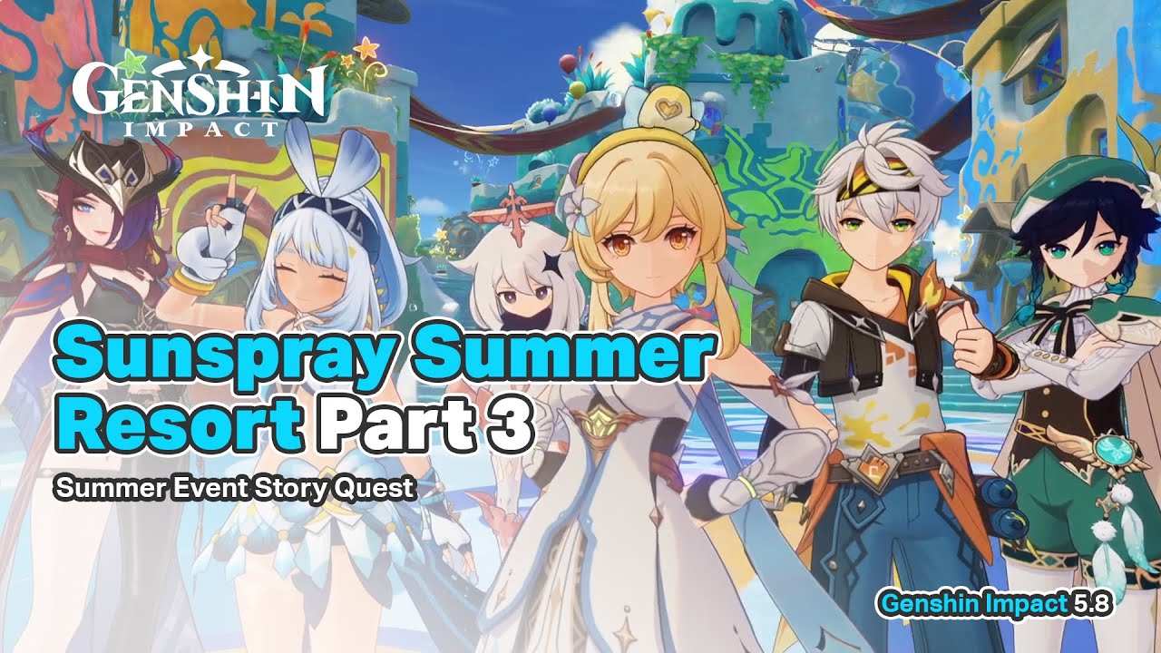 Sunspray Summer Resort Part 3 (Full Event Story) Phase 4 - Genshin ...