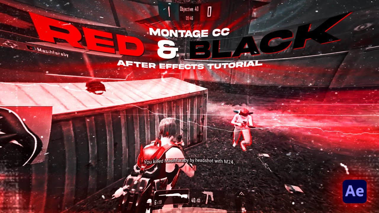Advance Red & Black CC For Montage | AE Tutorial 🔥🔥🔥 - YouTube