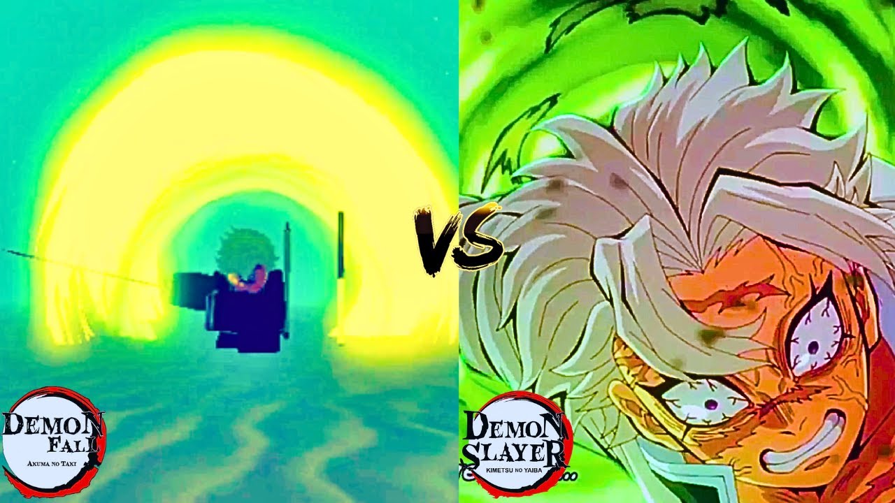 Wind Breathing in Demonfall vs Demon Slayer - YouTube