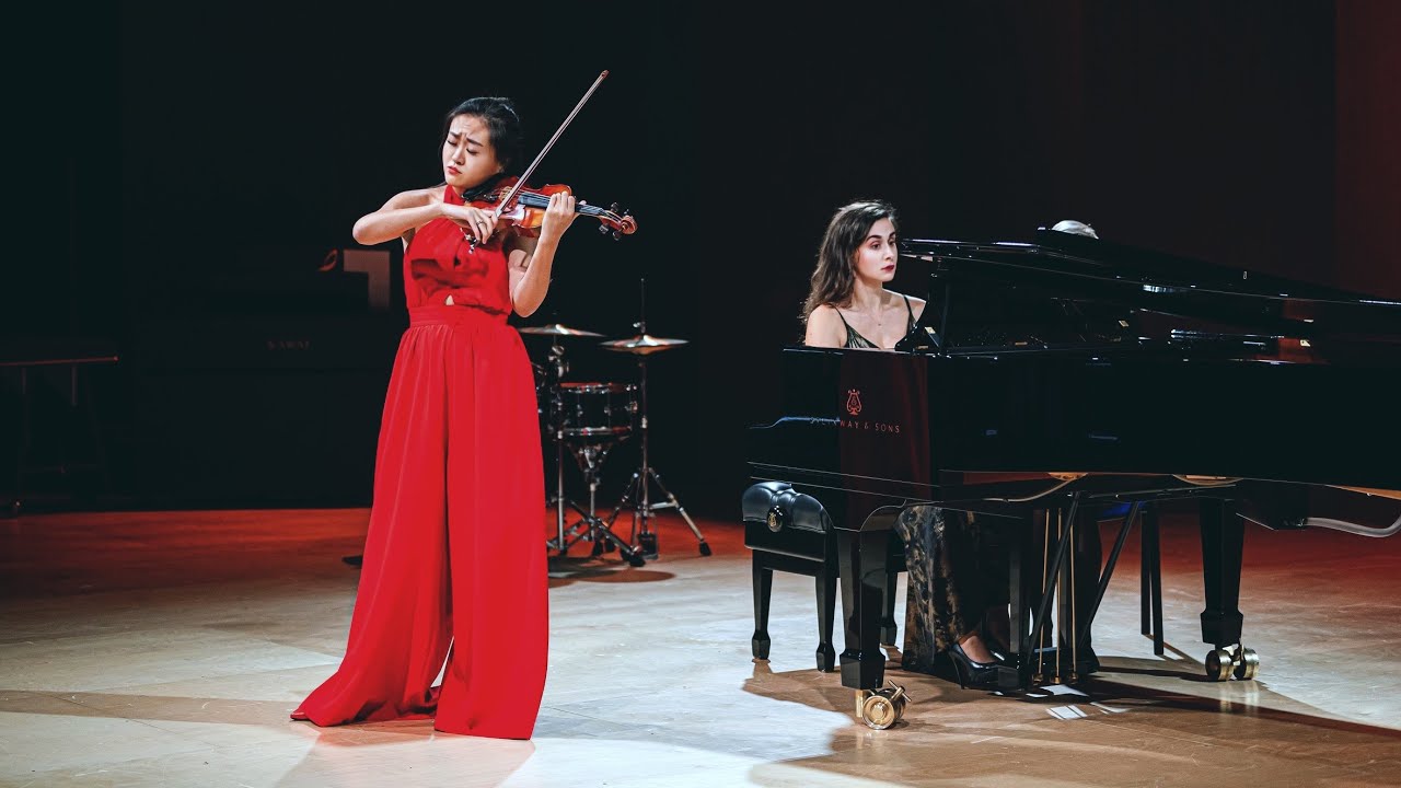 finale of Waxman's Carmen Suite with Alexandra Lee - YouTube