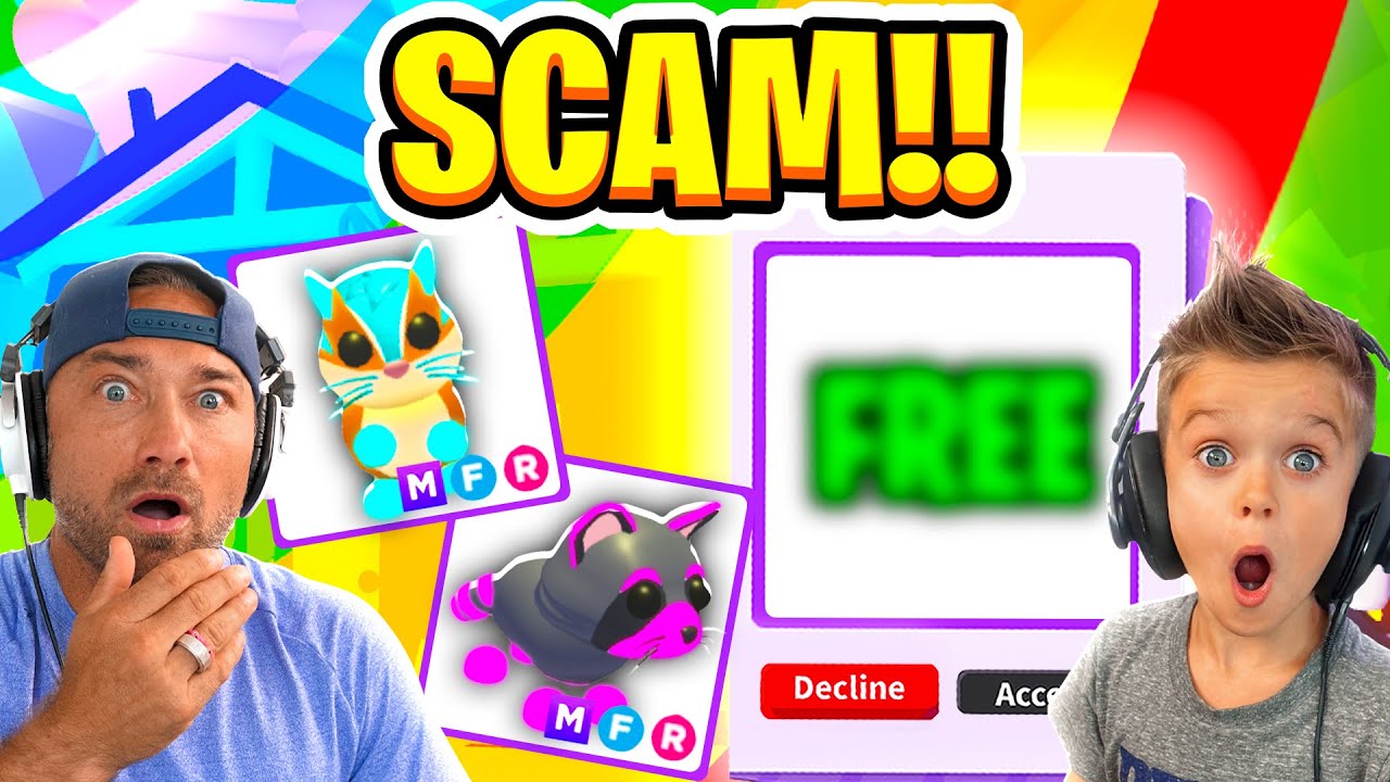 We Get SCAMMED Trading The MEGA CHIPMUNK & MEGA RACOON in Adopt Me ...