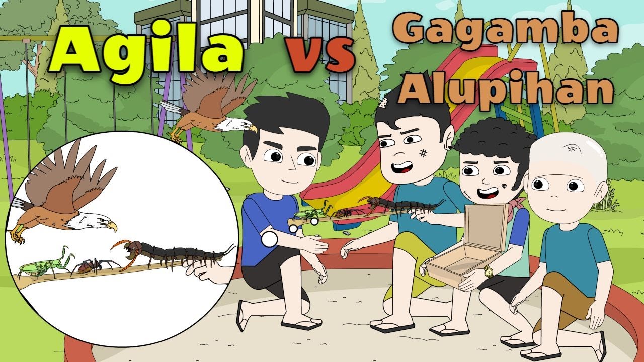 GAGAMBA TINUKA NG AGILA | Pinoy Animation - YouTube