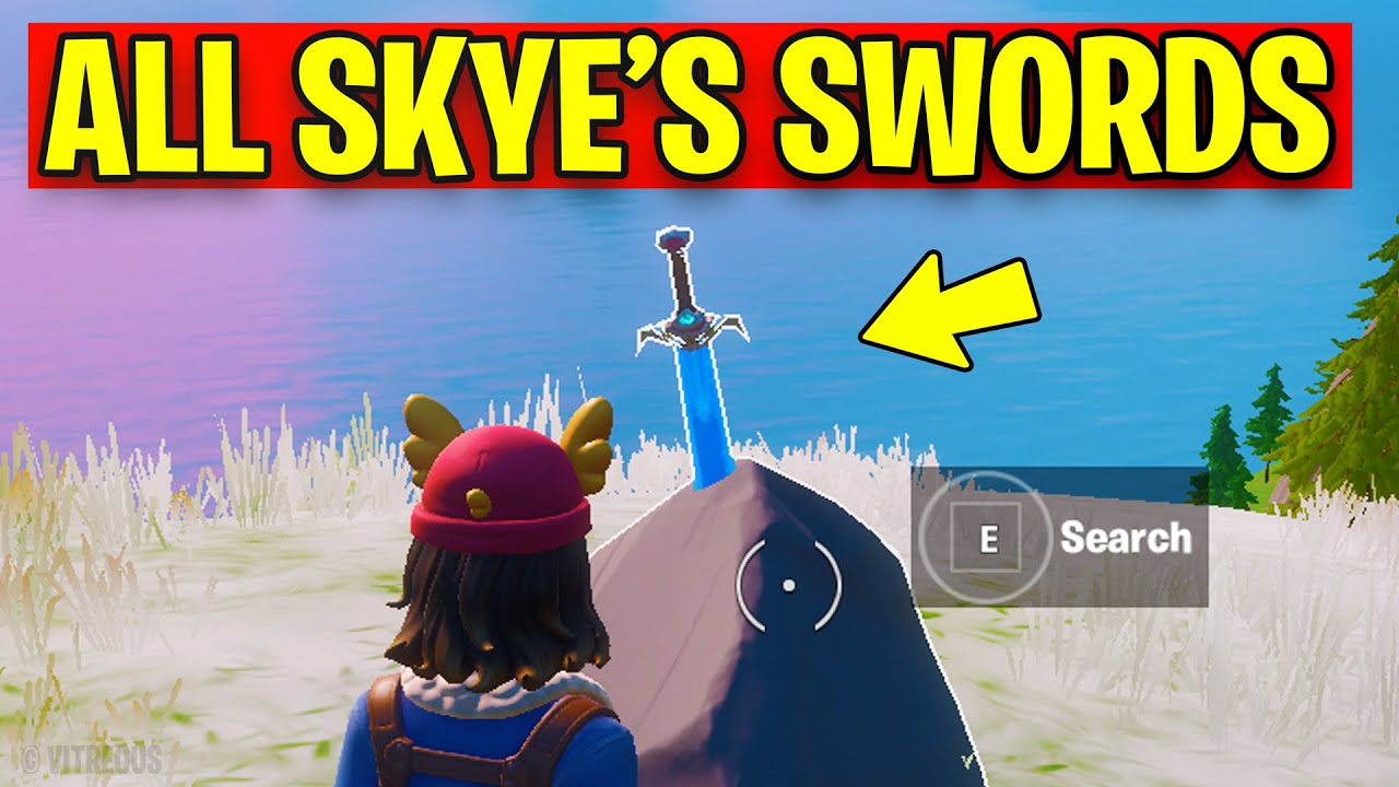 Search Skye's sword in a stone found in high places - ALL LOCATIONS ...
