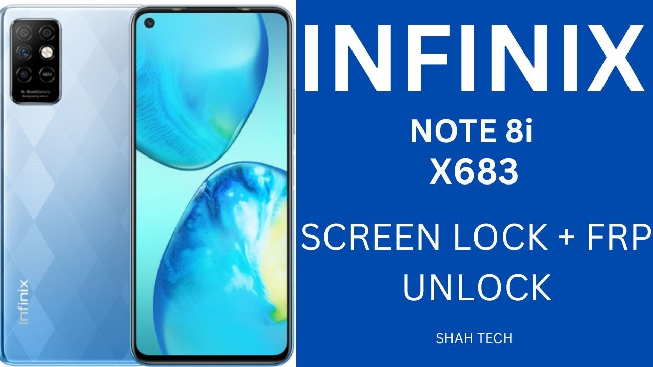 Infinix Note 8i (X683) Screen Lock+FRP Remove With | Hydra Tool - YouTube