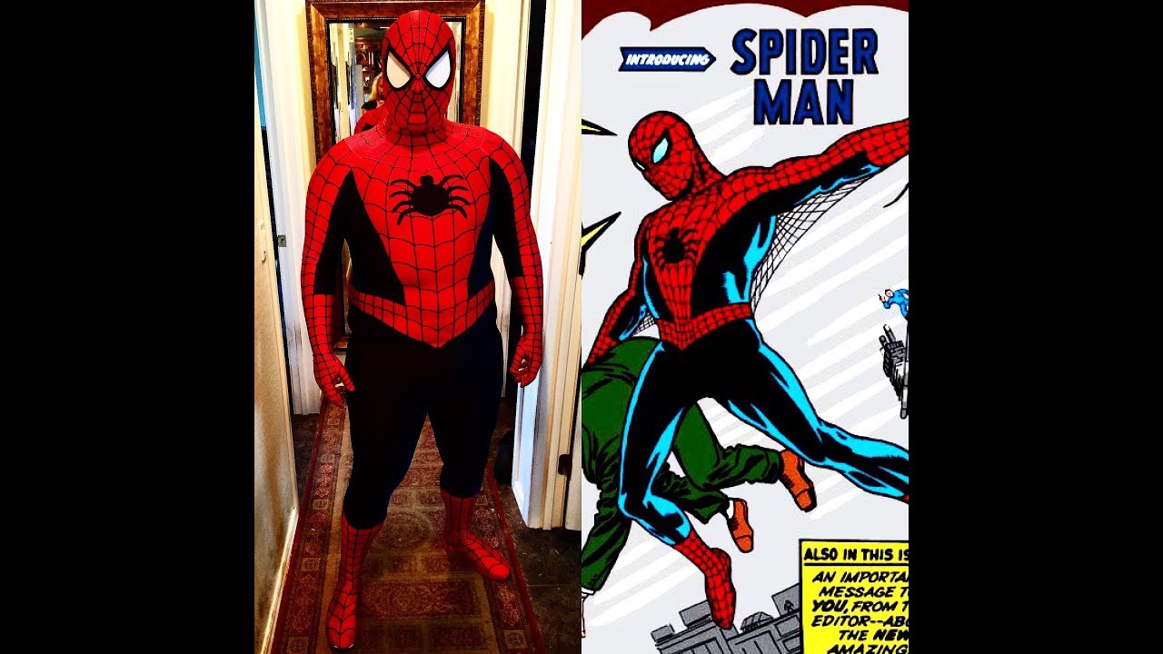 Steve Ditko Spider-Man Suit UNBOXING - YouTube