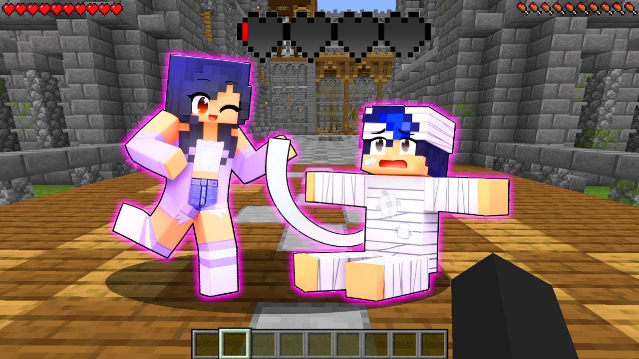 I FOUND APHMAU FRIEND HURT in MINECRAFT - YouTube