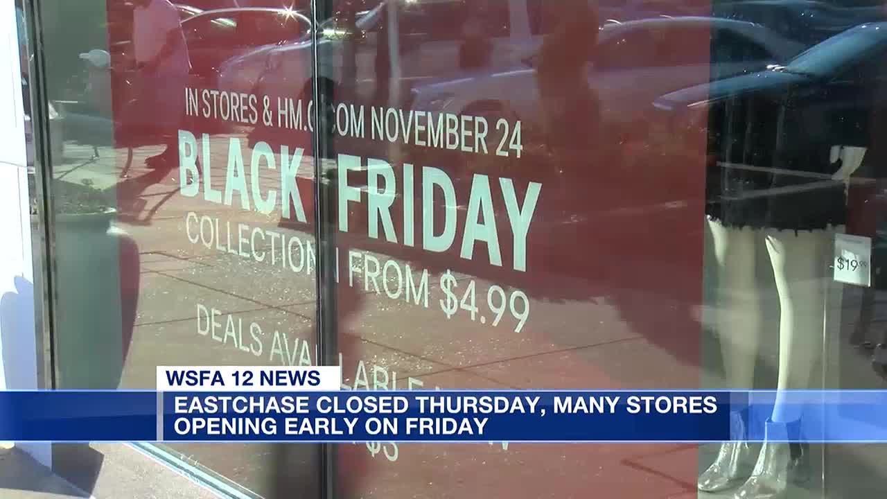 EastChase, Eastdale Mall closed Thursday, many stores opening early on ...