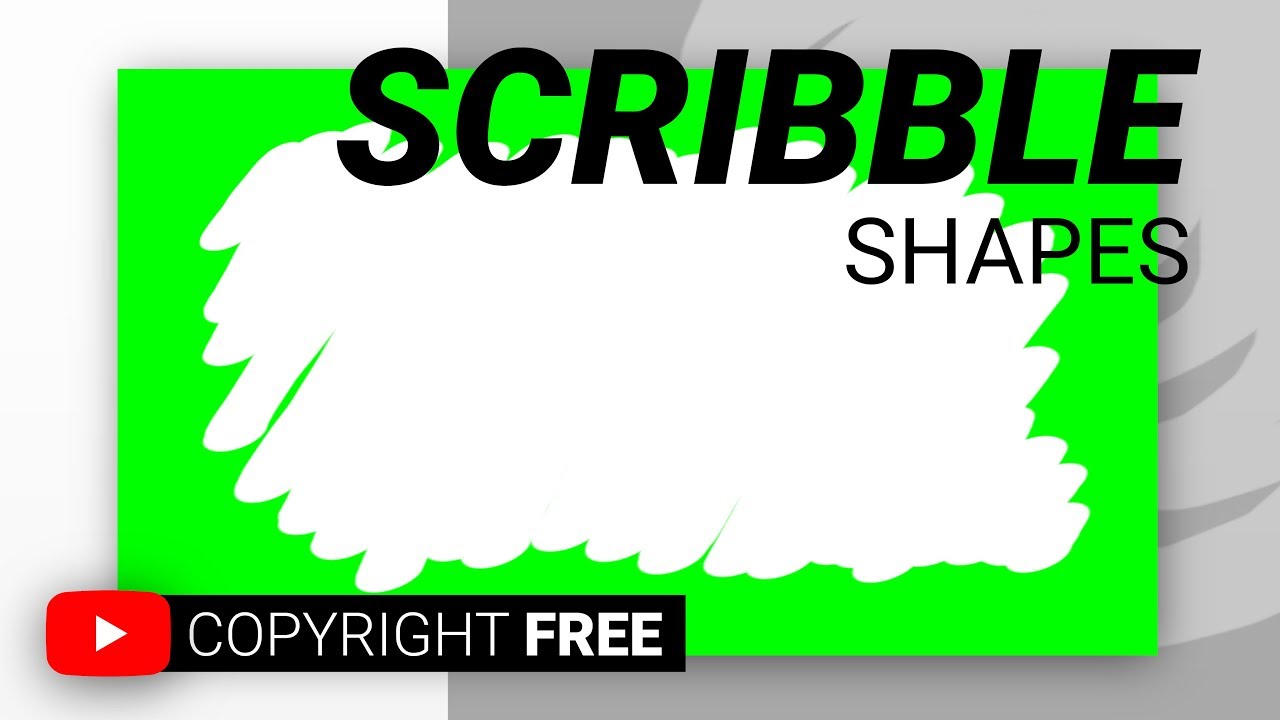 Green Screen Scribbles – Logo Shapes Hand Drawn Graphic Animation - YouTube
