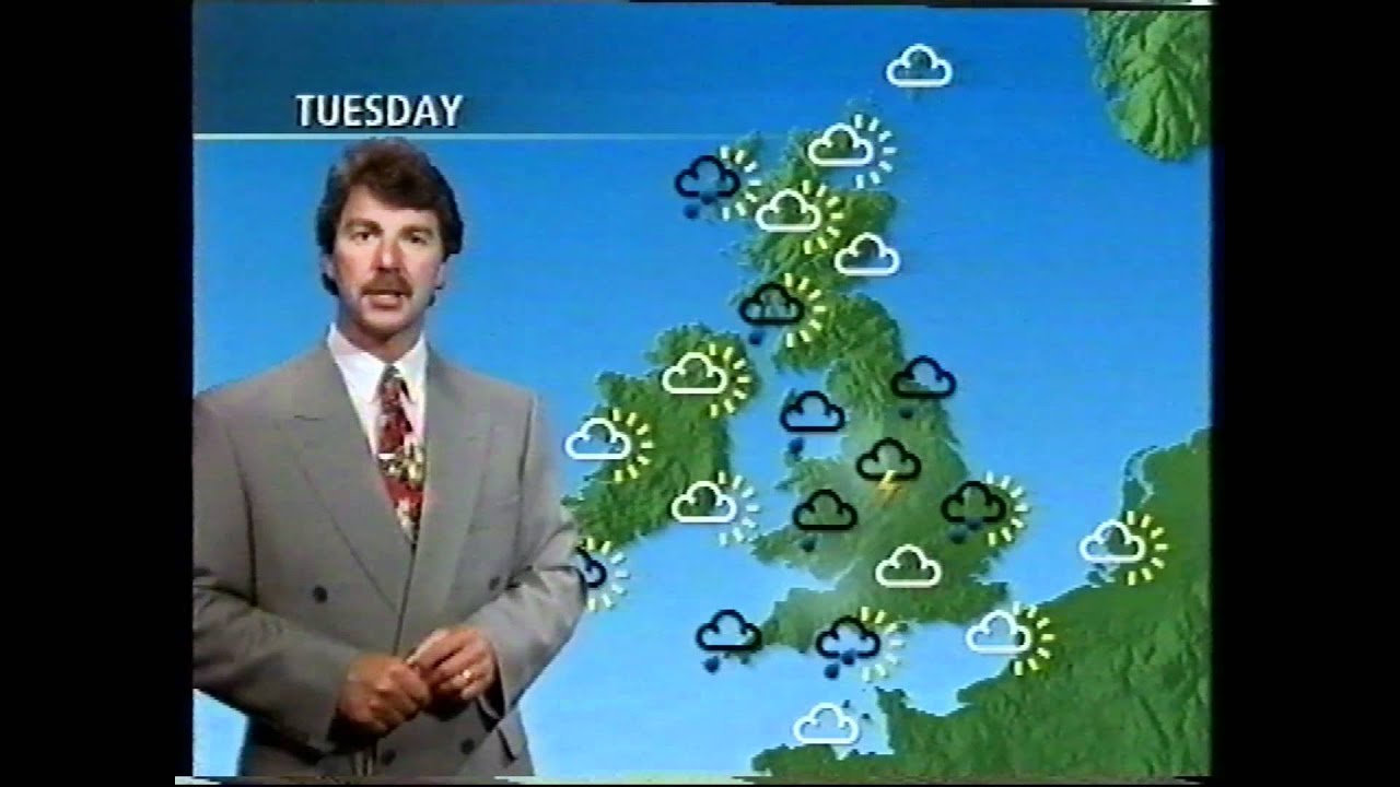 BBC Weather 25th July 1994 - YouTube