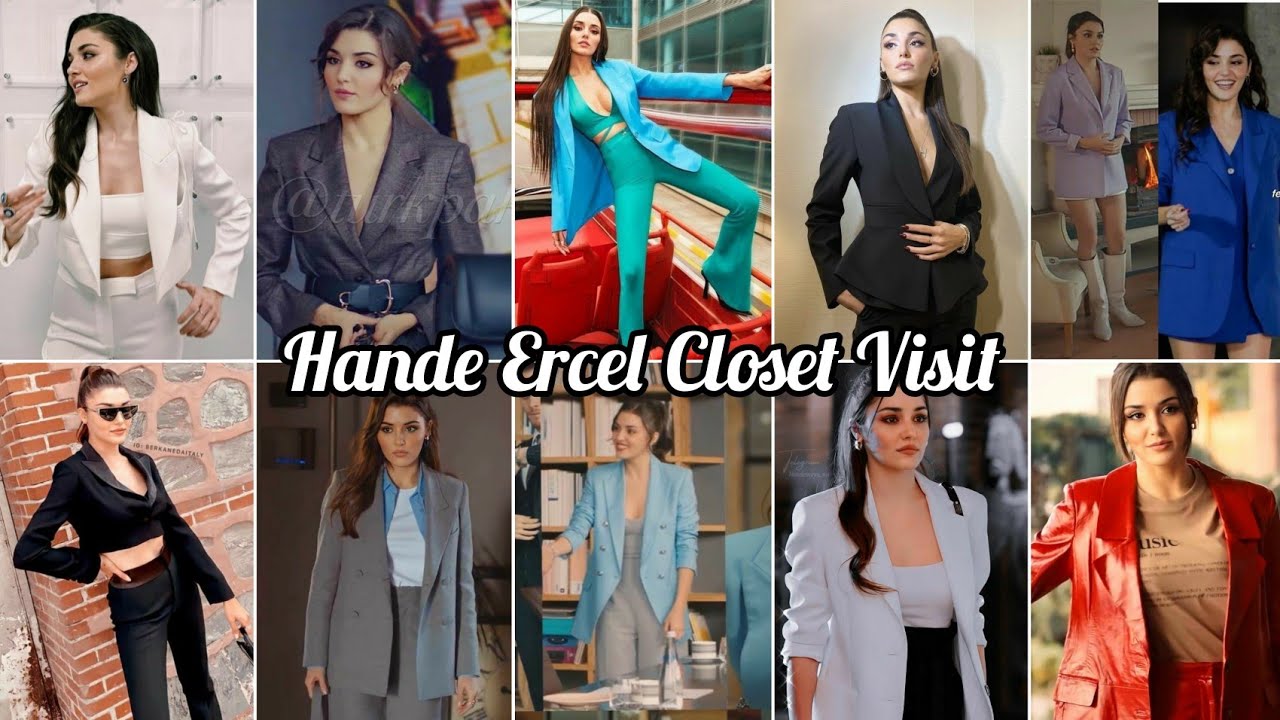 Hande Erçel Office Wear | Eda and Serkan | Kerem bursin | love is in ...