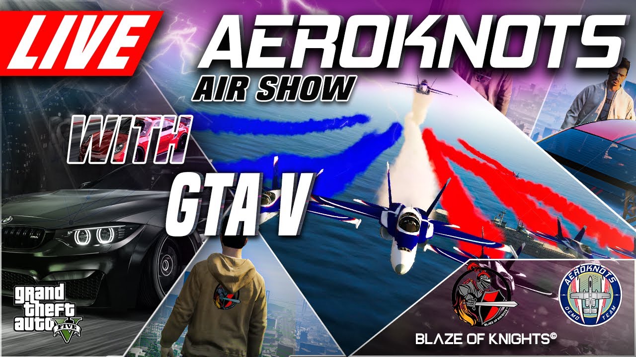 GTA V Online Car Meet and Air Show | Blaze and Aero | Ep01 - YouTube