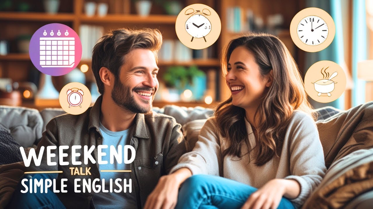 Weekend Talk in Simple English | Past Tense Verbs + Real-Life ...