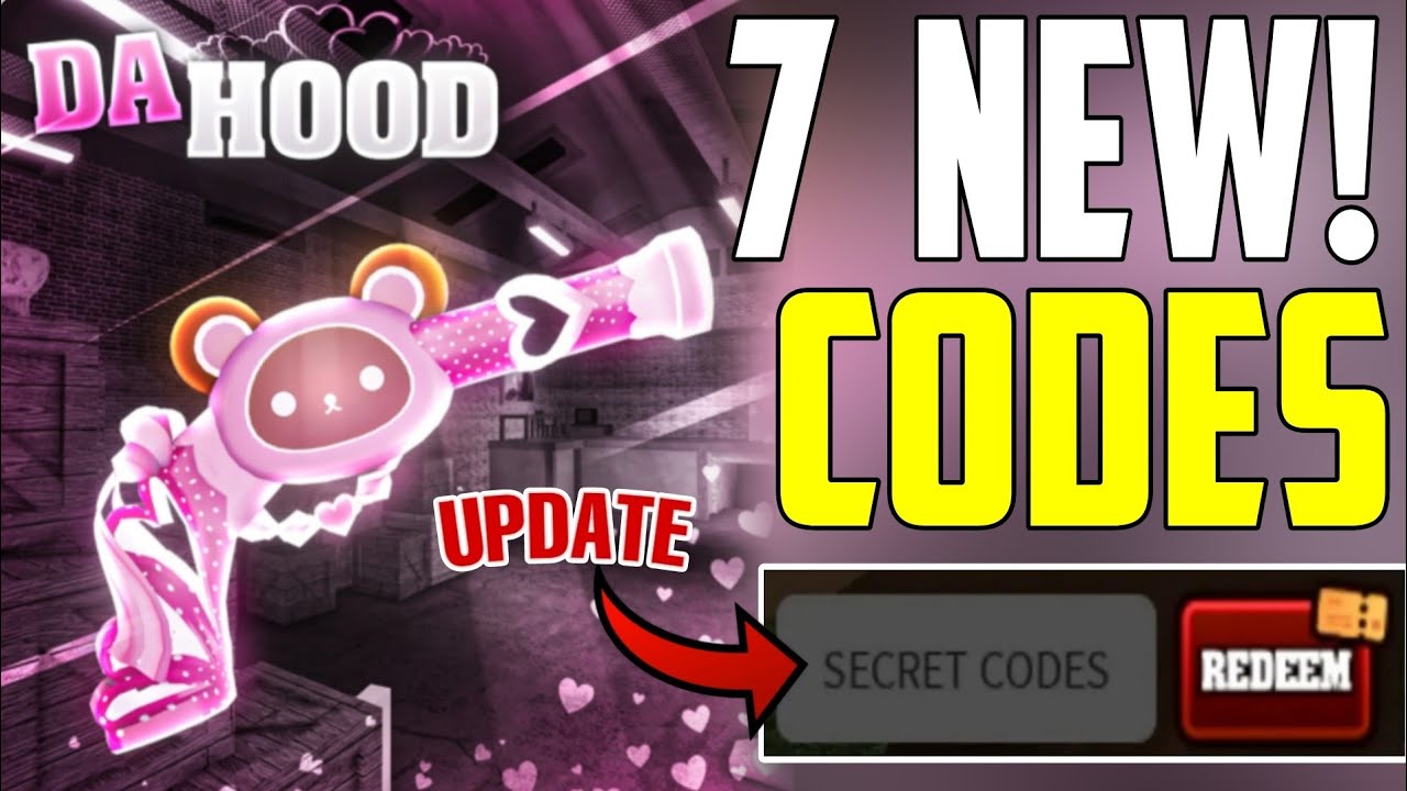 NEW UPDATE ,DA HOOD WORKING CODES 2025 - DA HOOD ROBLOX CODES - DH FREE ...
