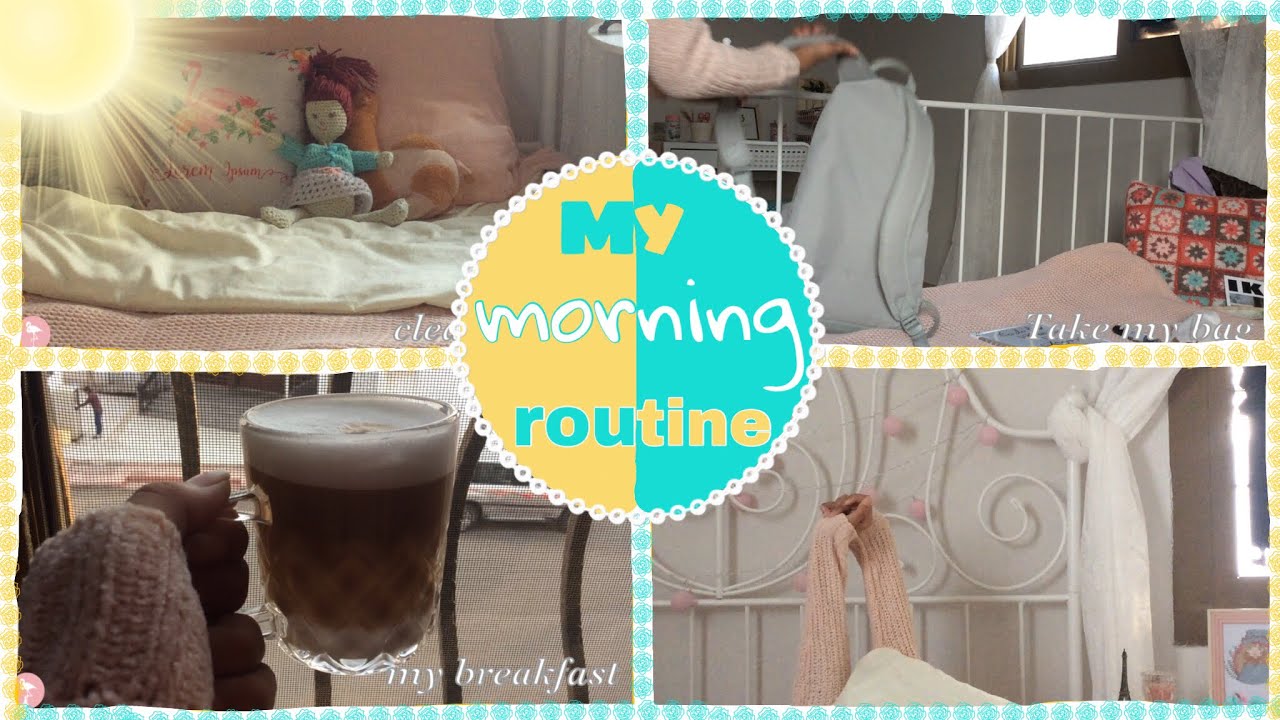 روتيني الصباحي للمدرسة🌤my Morning Routine For School🌵 Youtube