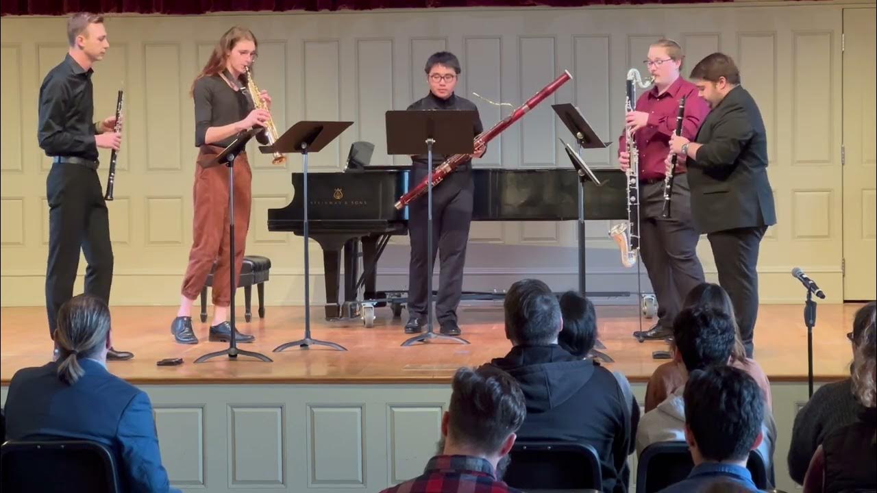 Jeff Scott's, Homage to Paradise Valley, Movement IV, Boston Conservatory Graduate Reed Quintet ...