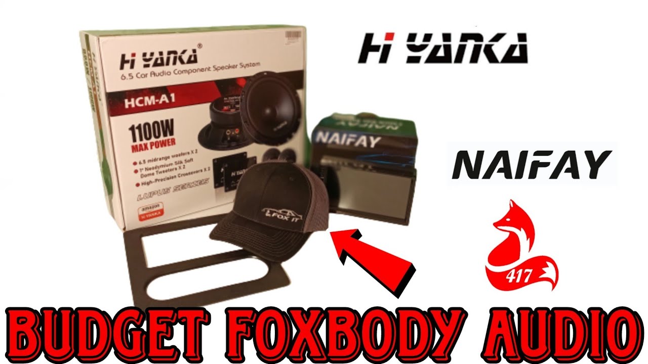 Best FOXBODY audio upgrade on a budget | The Poverty Fox | unboxing # ...