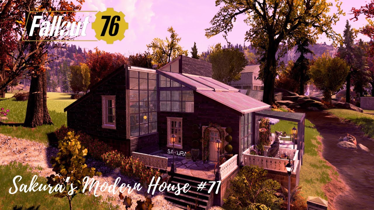Fallout 76 Modern House #71 - YouTube