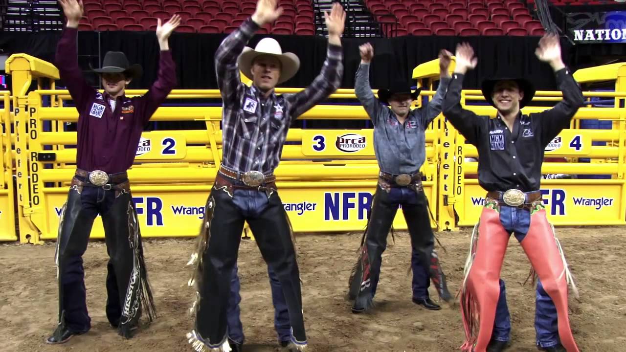 Wrangler NFR Bull Rider Dance 2015 - YouTube