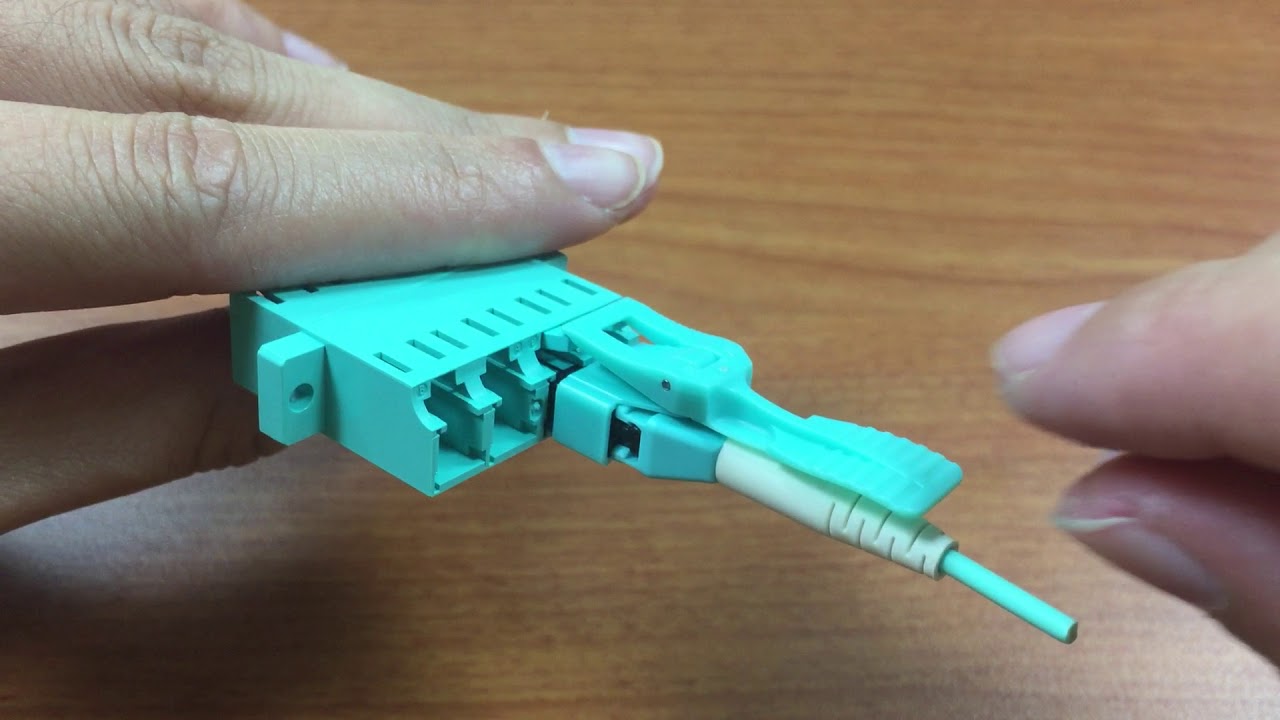 LC switchable push pull tab updated - YouTube