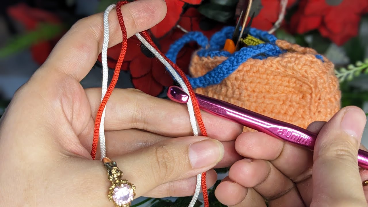 How to make 2 , 3 and more crochet strands with thin yarn?🧶2023 ~ Last ...