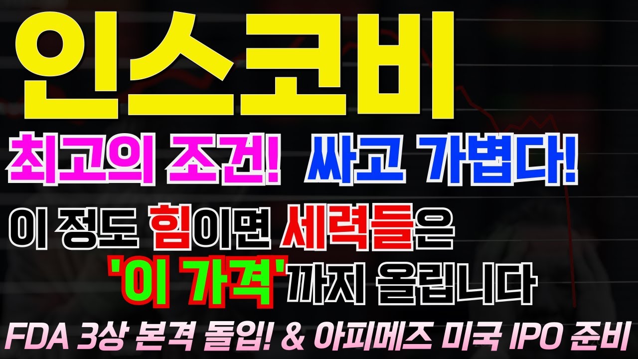 인스코비 주가 주식 미친듯이 급등하는데 진입 기회있을까 다음 매수 매도가격 반드시 확인하시고 다음 눌림 같이 공략합시다 인스코비 인스코비주가전망 Youtube