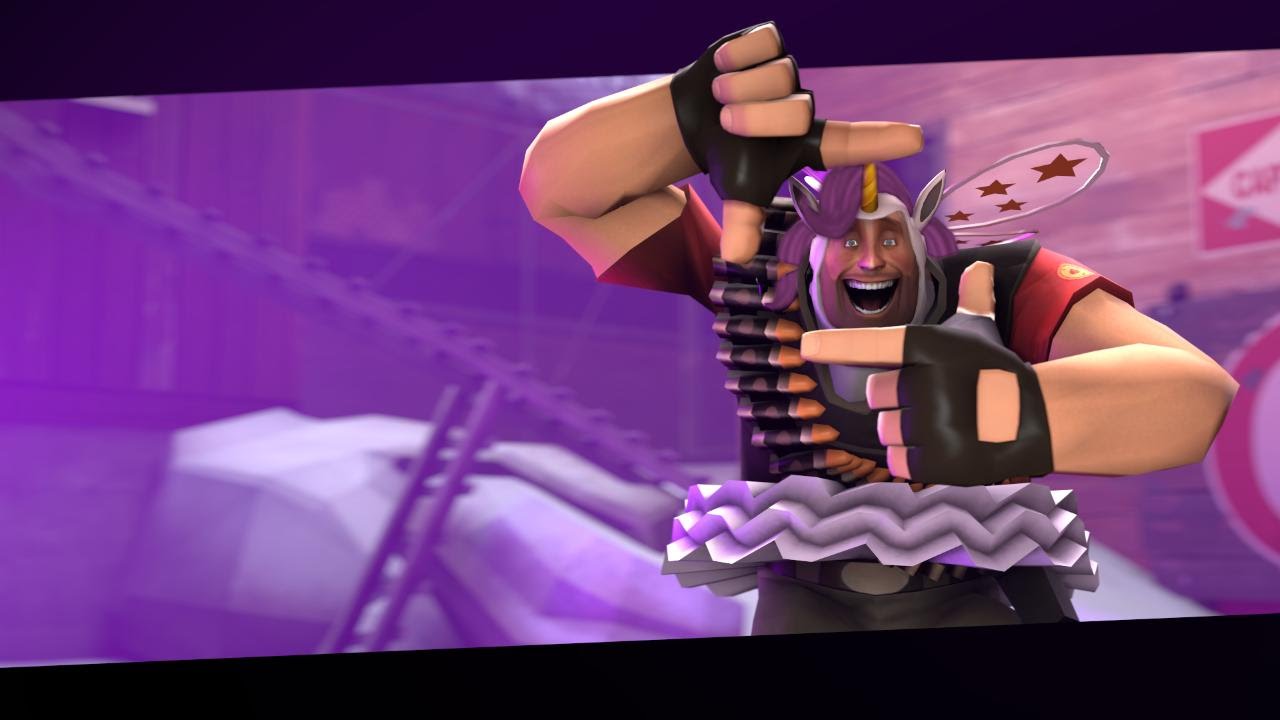 TF2 - Fairy Unicorn Heavy: Was I Hacking? - YouTube