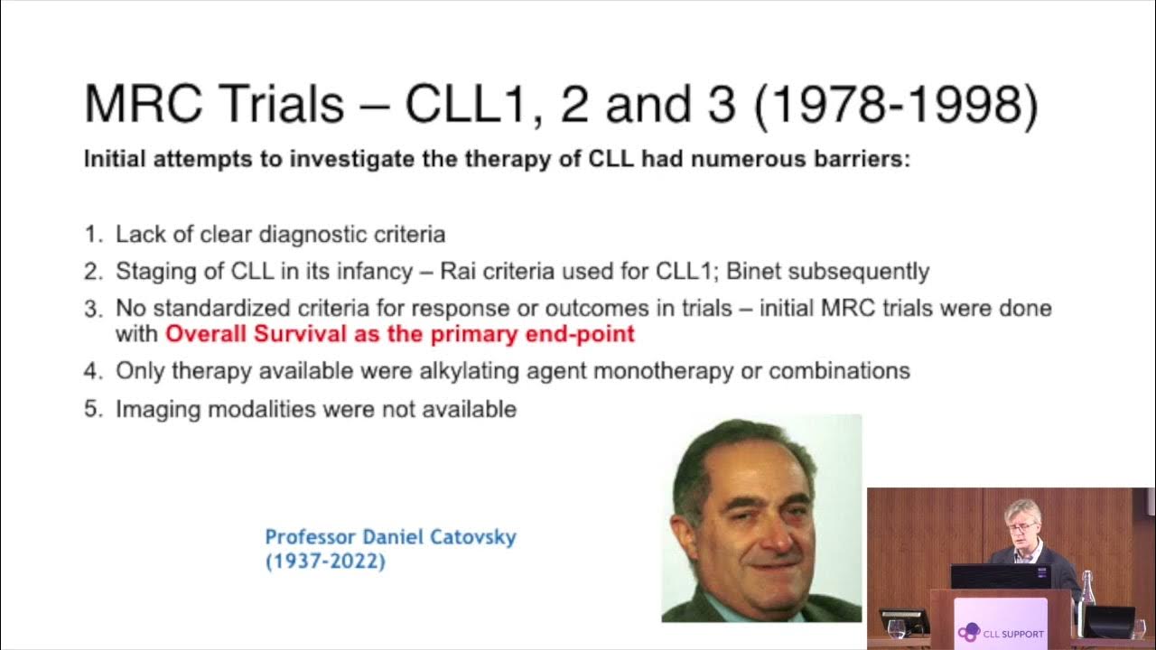 CLL Treatments: Past, Present and Future with Dr Piers Patten - YouTube