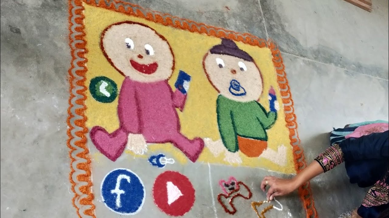 Tech Rangoli @Tech Fest 2020 - YouTube