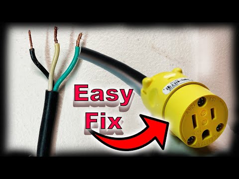 How To Repair Extension Cord Female End