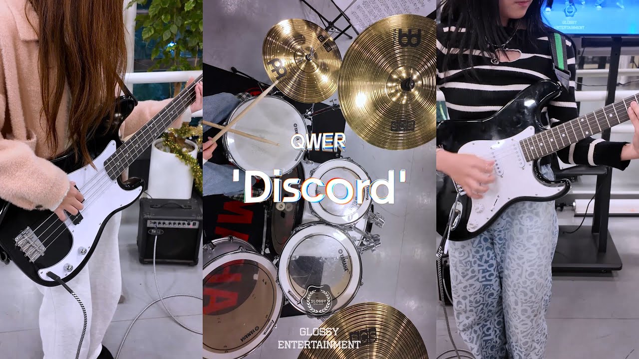 | Full | BandCover | QWER 📱'Discord (디스코드)' | Glossy Ent. Studio | 4K | - YouTube