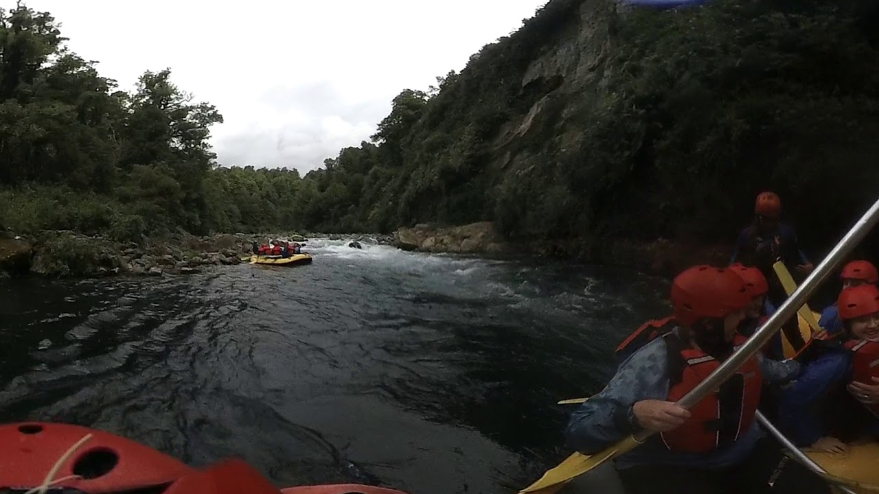 White Water Rafting Guide Falling Out Of Our Boat! 360 VIDEO - YouTube