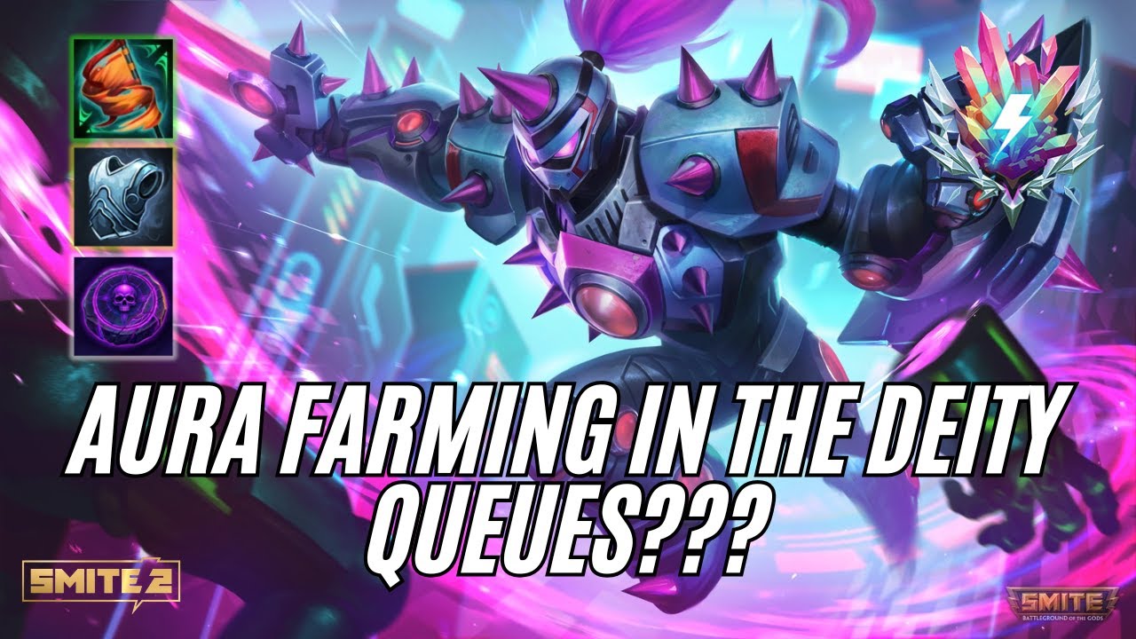 AURA FARMING IN THE DEITY QUEUES??? - Ares Support Deity Smite 2 Ranked ...