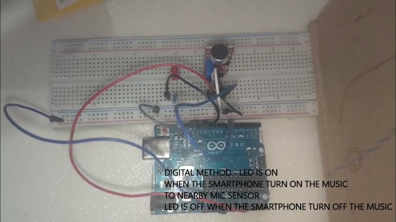 Arduino Project 29: 'Mic Sensor Digital Method' Created by Trishanth Kumar - YouTube
