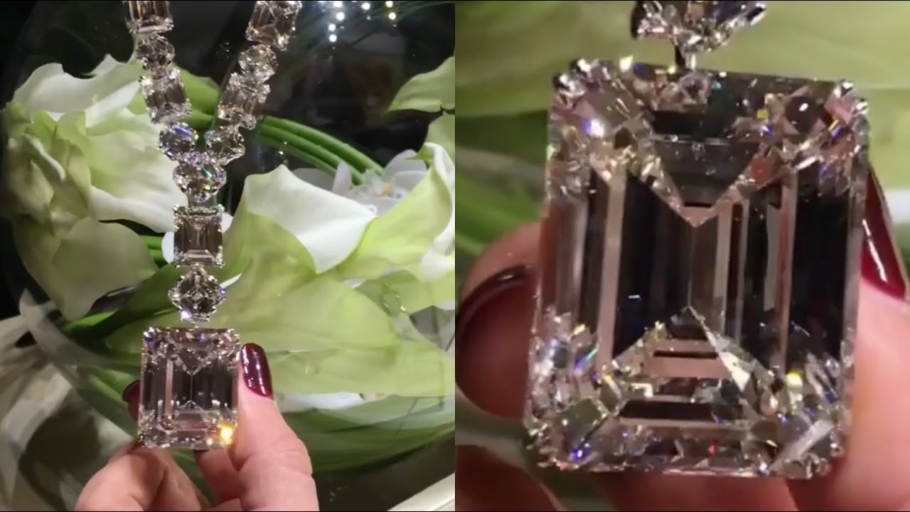 100-Carat Emeralds and 400-Carat Diamonds Necklace from Jacob & Co ...