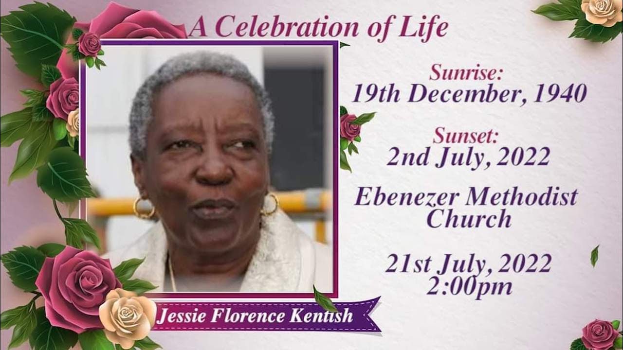 A Celebration Of Life: Jessie Florence Kentish - YouTube
