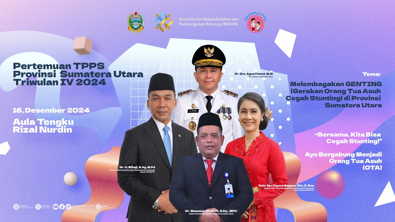 Rapat TPPS Provinsi Sumatera Utara Triwulan IV Tahun 2024 - YouTube