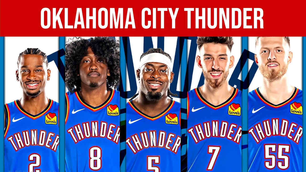 Oklahoma City Thunder Roster | NBA 2024/25 - YouTube