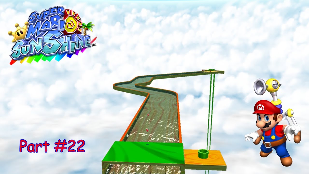 (Redux) Let's Play Super Mario Sunshine - Part #22.) Lily Pads of Doom ...