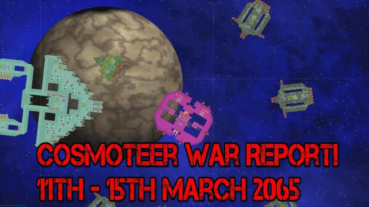 Cosmoteer War Report 11th - 15th March 2065 - YouTube