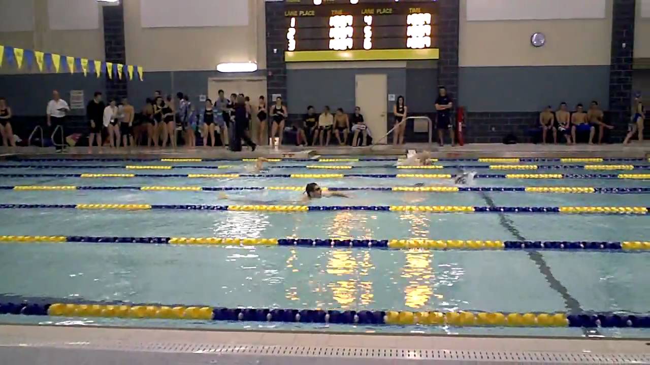 Lyndhurst High School First Swim Meet (6 of 8) - YouTube