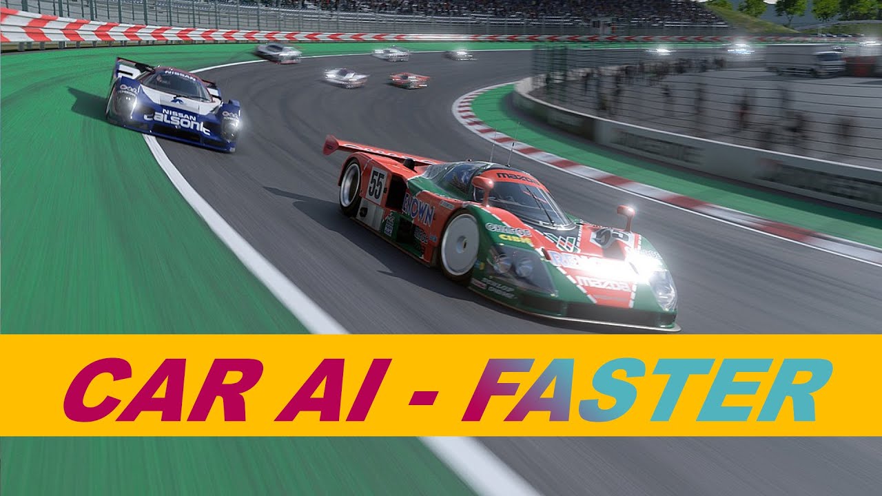 Unreal Engine 5 - Car Race - Faster Car Driving AI - YouTube