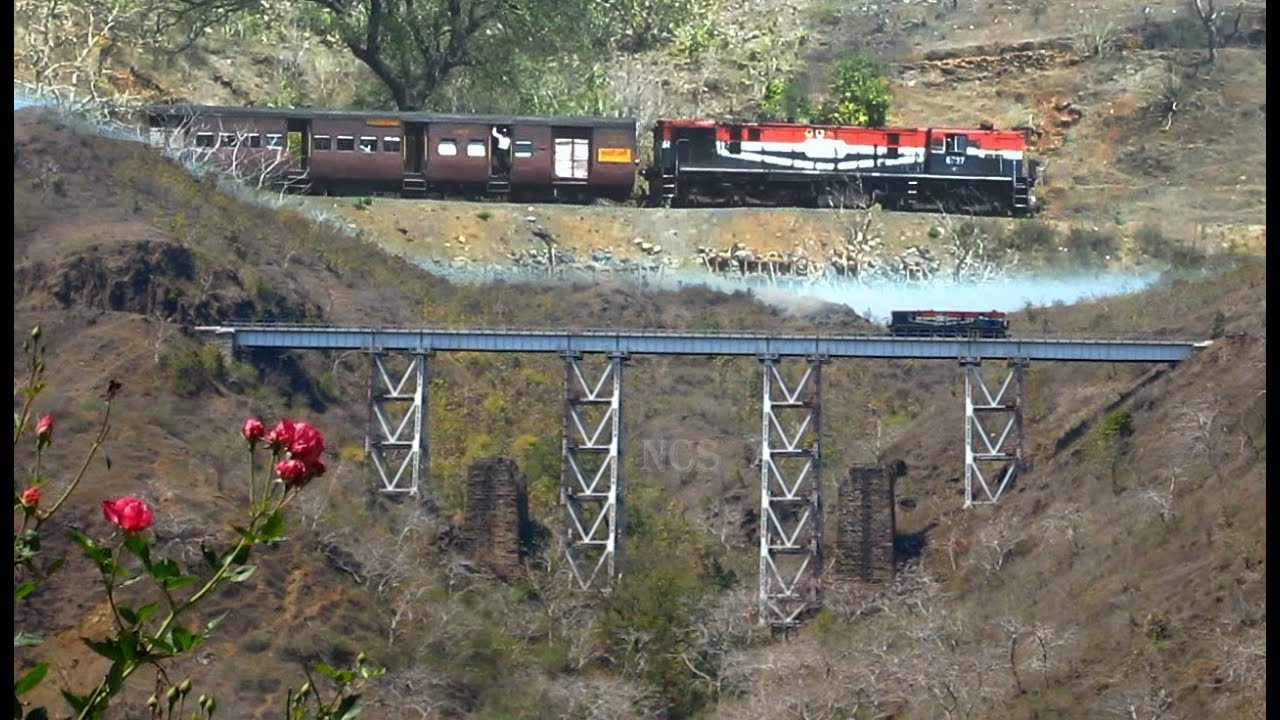 SPECTACULAR LOCATION | PUSH PULL ACTION at PATALPANI - Indian Railways ...