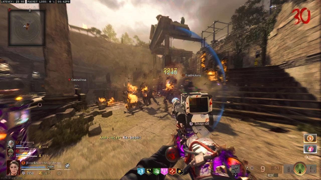 Call of Duty BO66 Zombies The Tomb New Map On PS5 PRO Successful Exfil ...