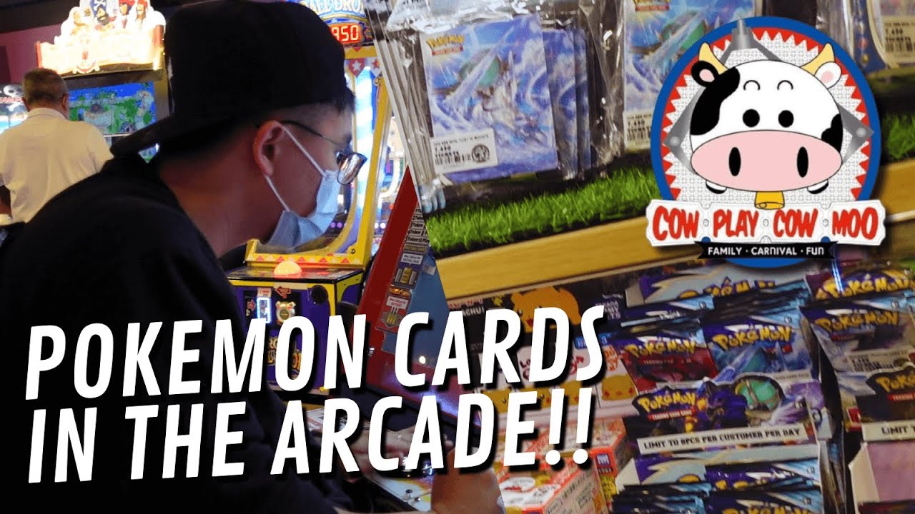 Pokemon Cards In A Games Arcade! - YouTube