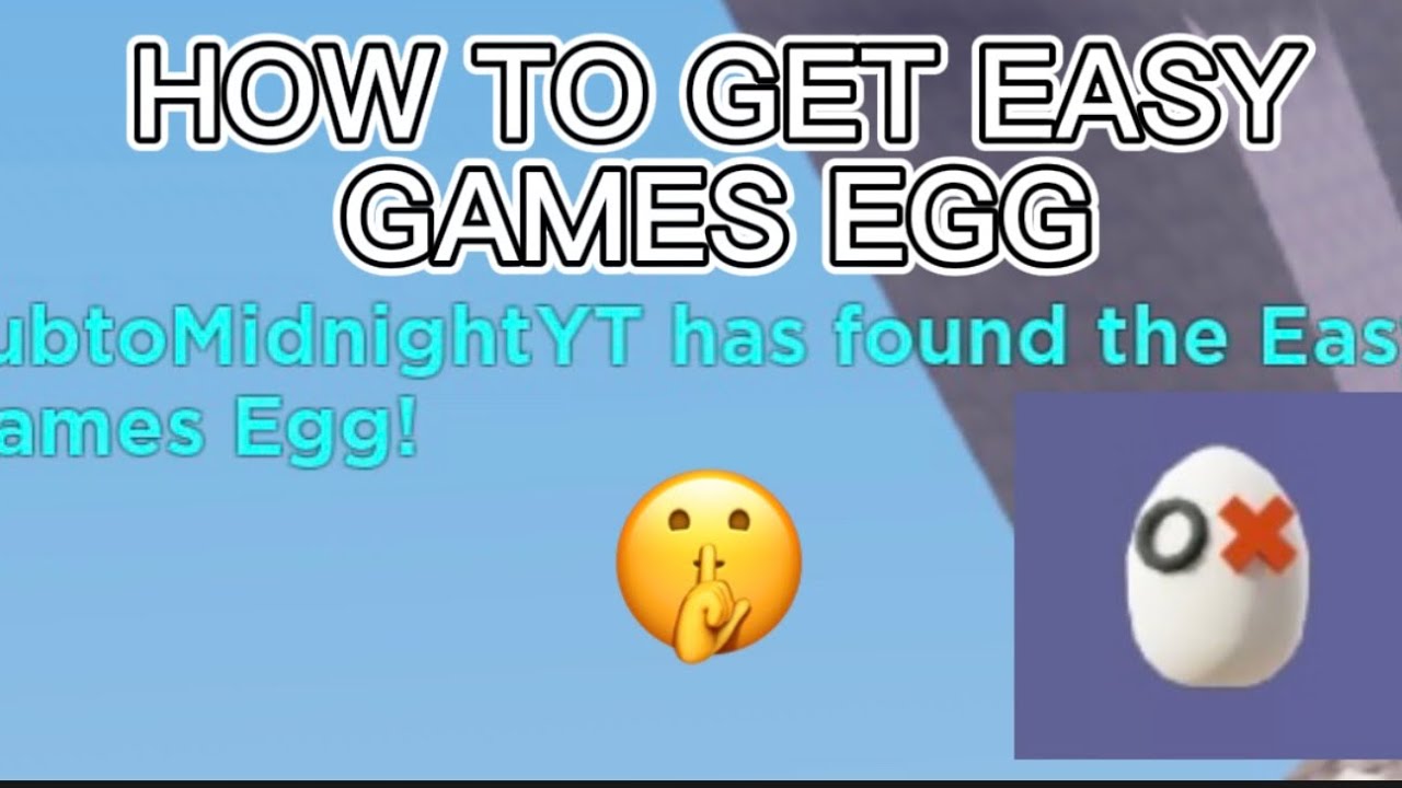 HOW TO ACTUALLY GET "EZ GG" EGG! ITS SO EASY!🤫😱🥳🐣 (NOT CLICKBAIT) - YouTube