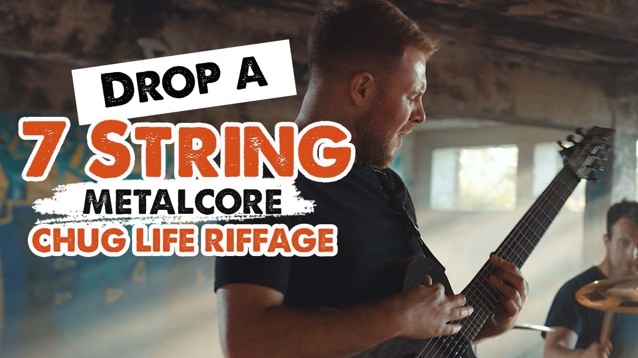 7 String Drop A | Metalcore! | Chug Life Riffage - YouTube