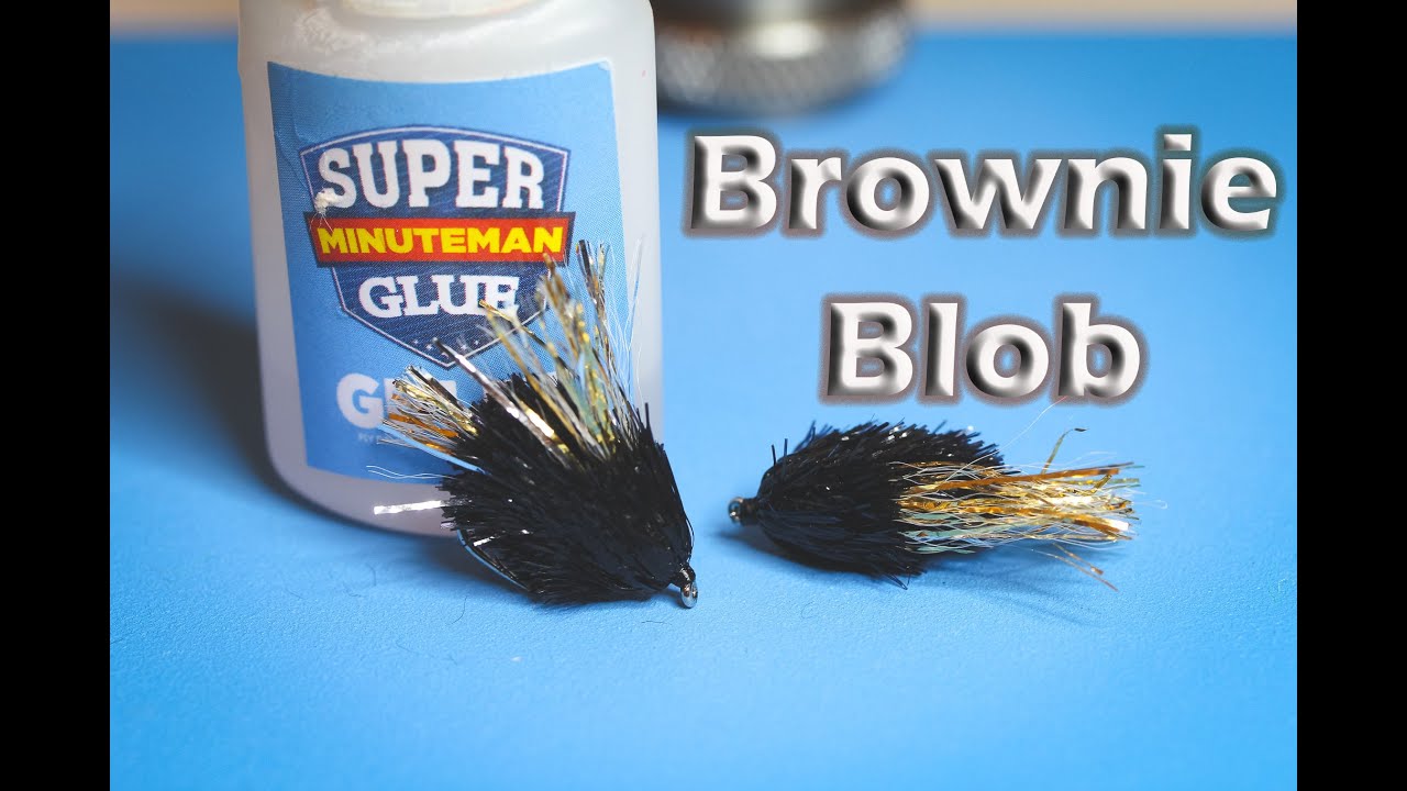 Fly Tying The Brownie Blob - YouTube
