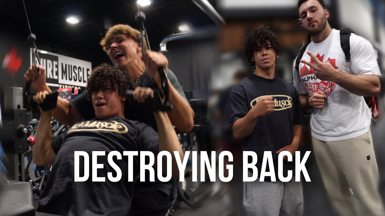 THE MOST OUT OF POCKET GYM MOMENTS | BACK WORKOUT - YouTube